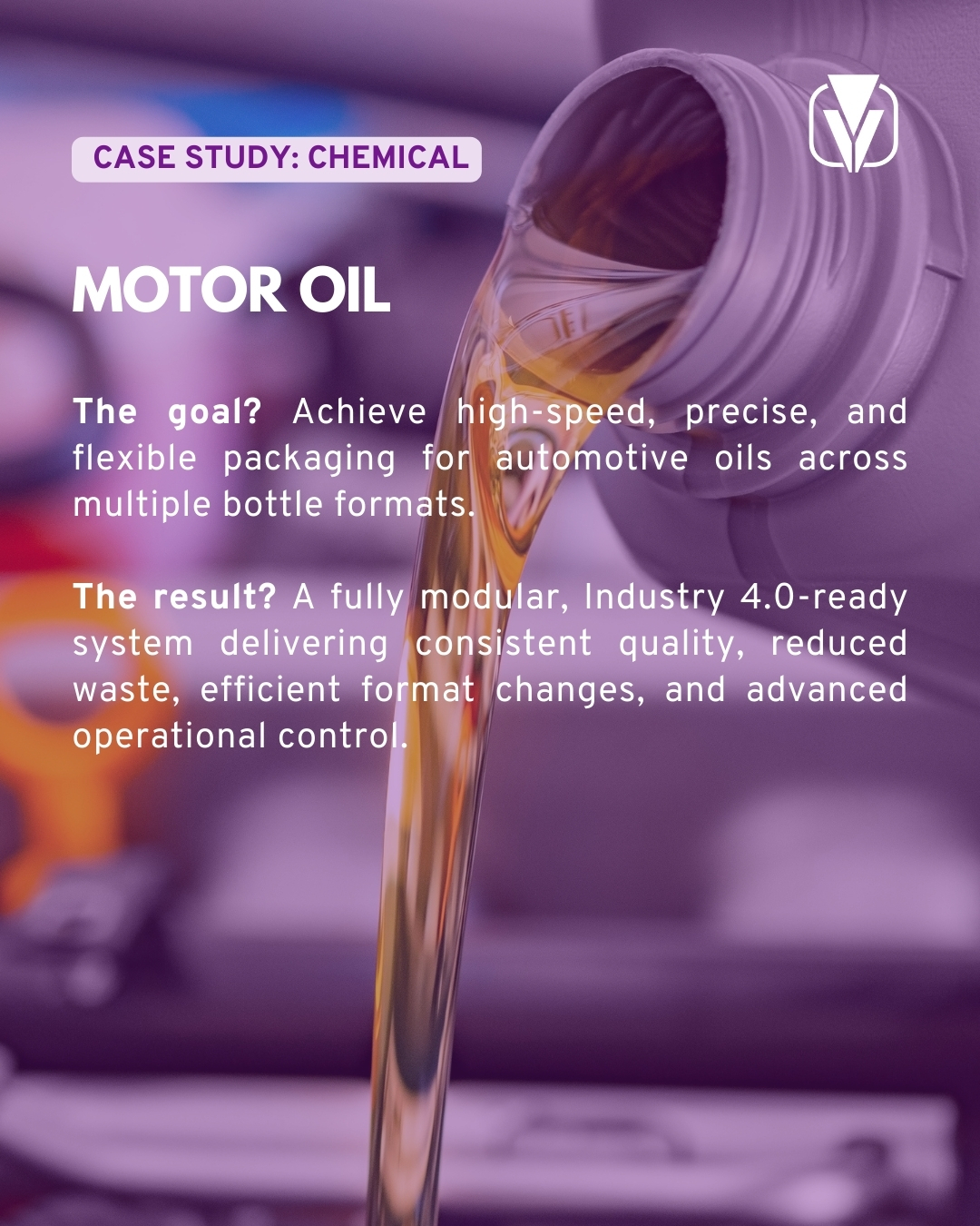 Automation and precision for automotive oil packaging • Weightpack